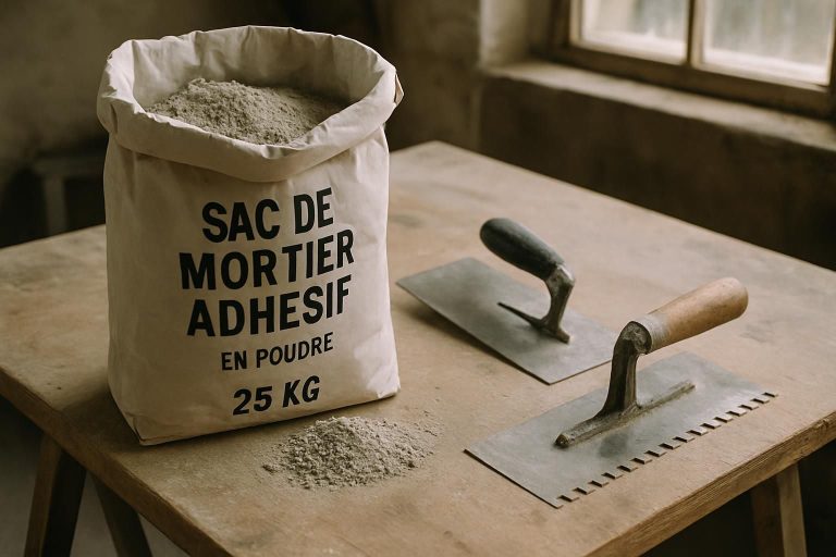 MAP : Le guide du mortier adhésif en construction
